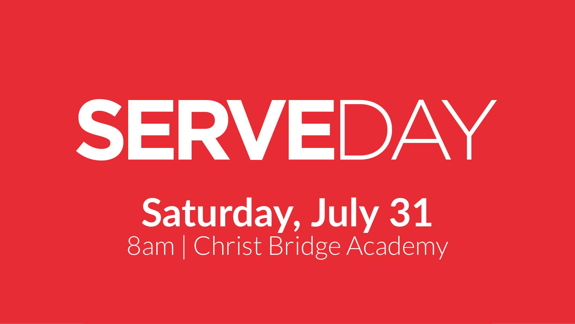 Serve Day - Our Savior's Church