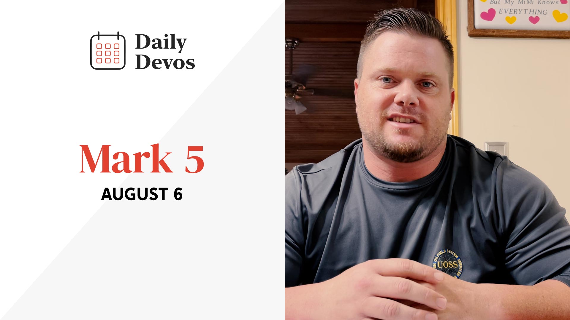 Mark 5 - Our Savior's Church