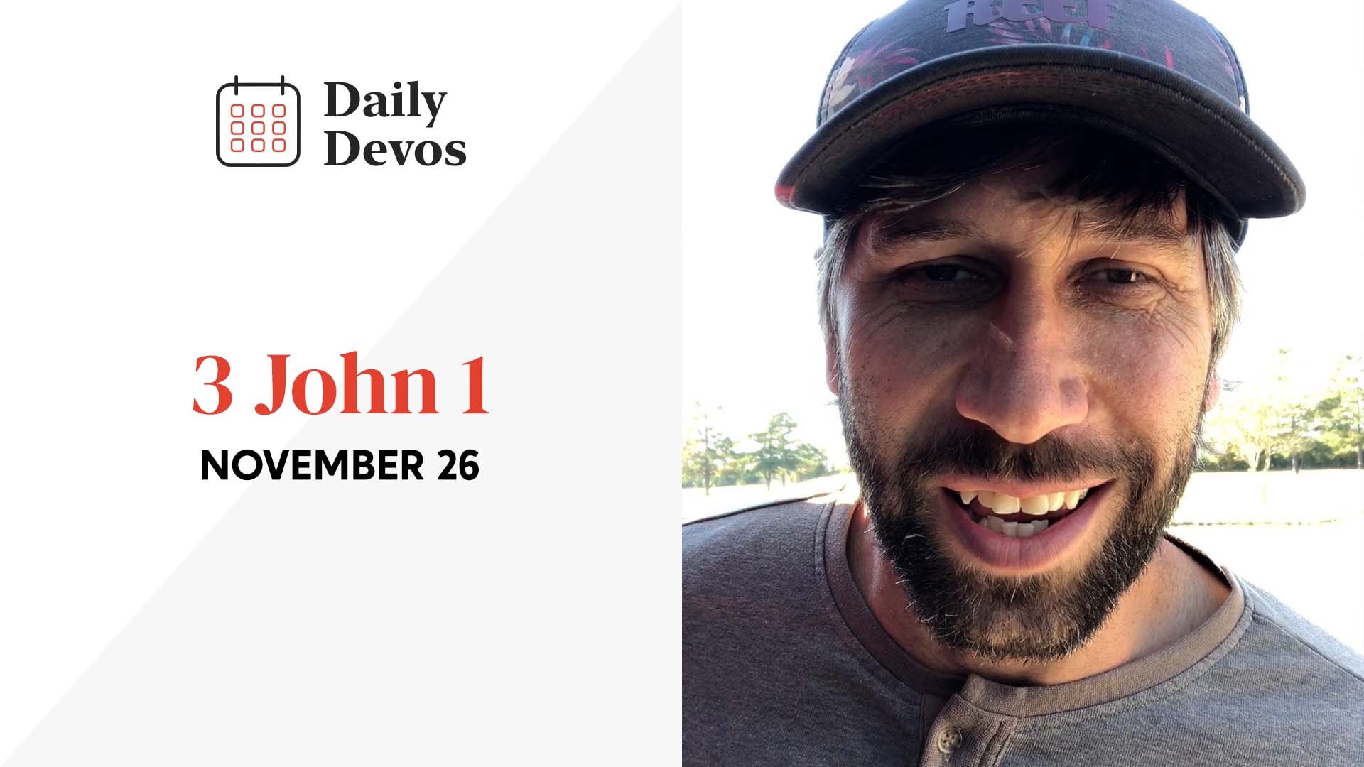 3 John 1 Our Savior s Church
