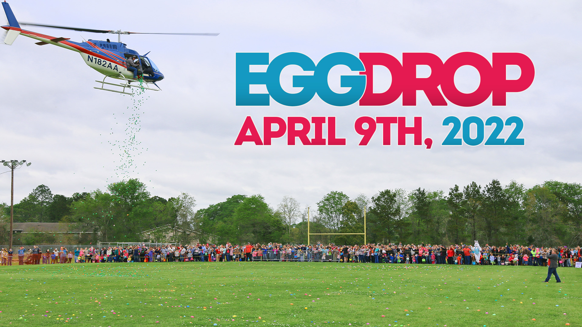 7th Annual EggDrop April 9, 2022 - The Largest Egg Hunt in LA!
