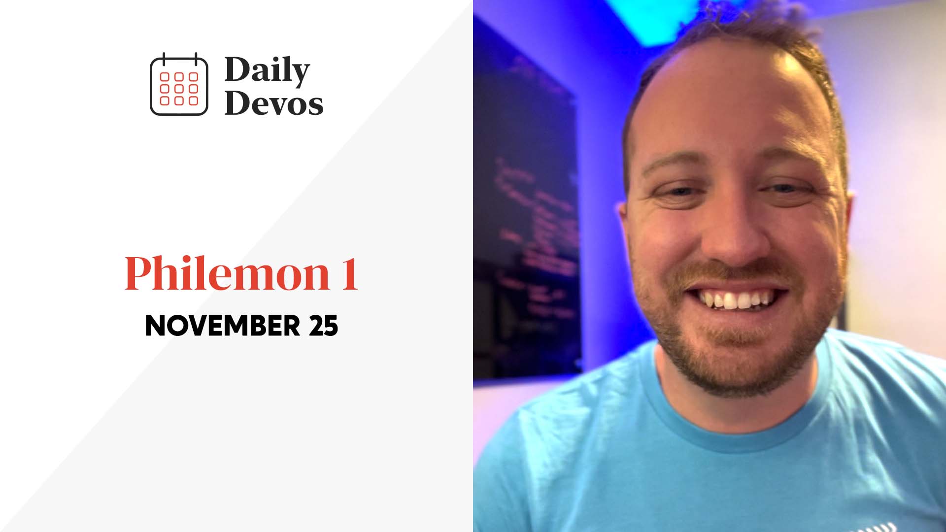 Philemon 1 - Our Savior's Church