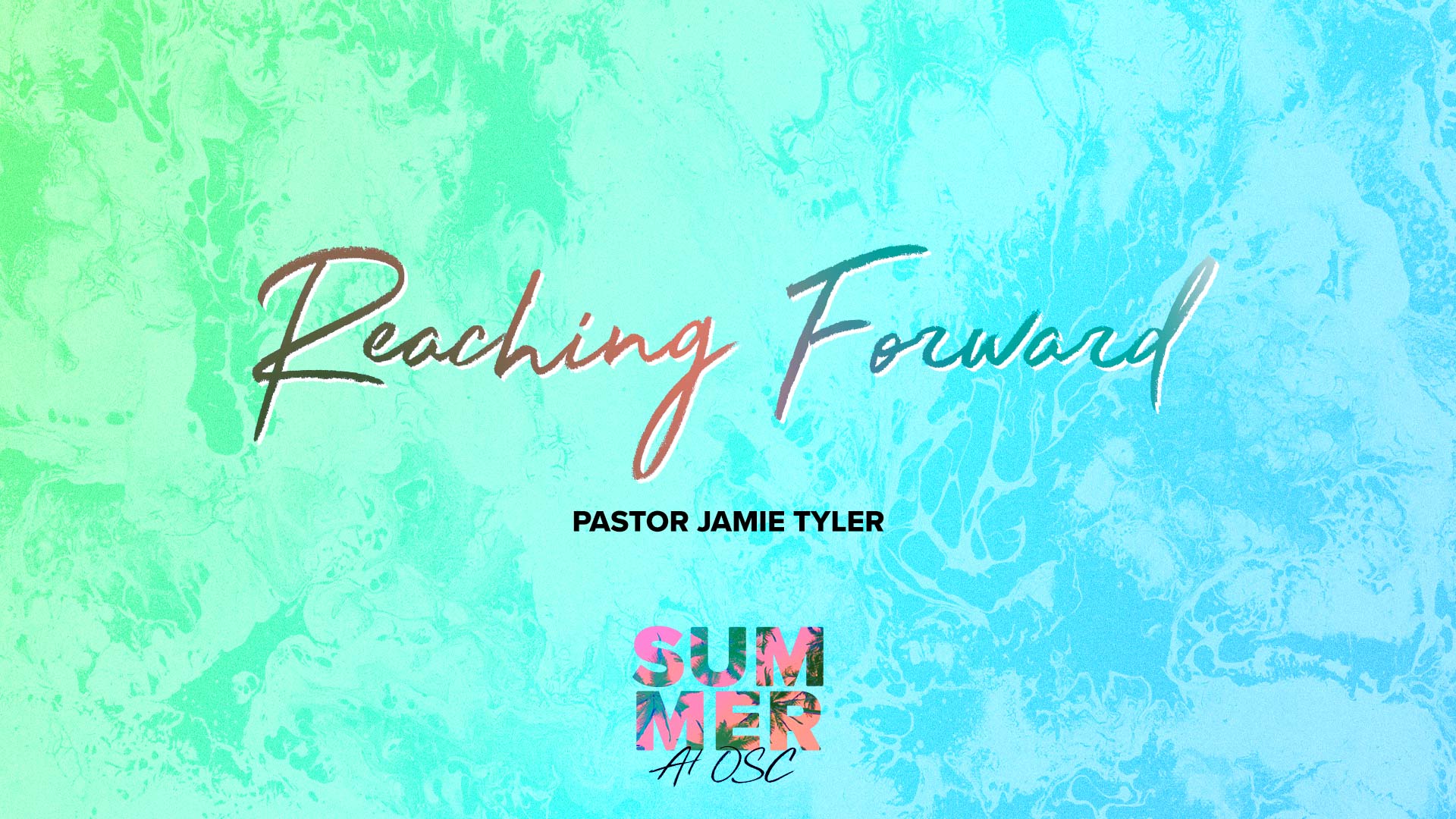 Reaching Forward - Our Savior's Church